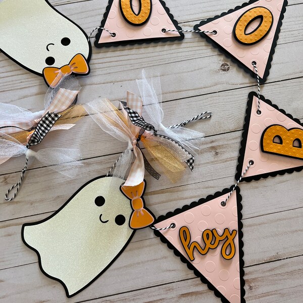 Boo Banner - Etsy
