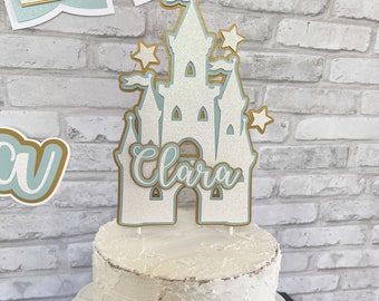 Castle Cake Topper - Etsy
