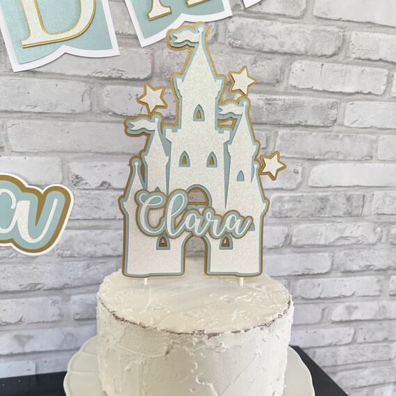 Castle Cake Topper/princess Cake Topper/princess Cake | Etsy