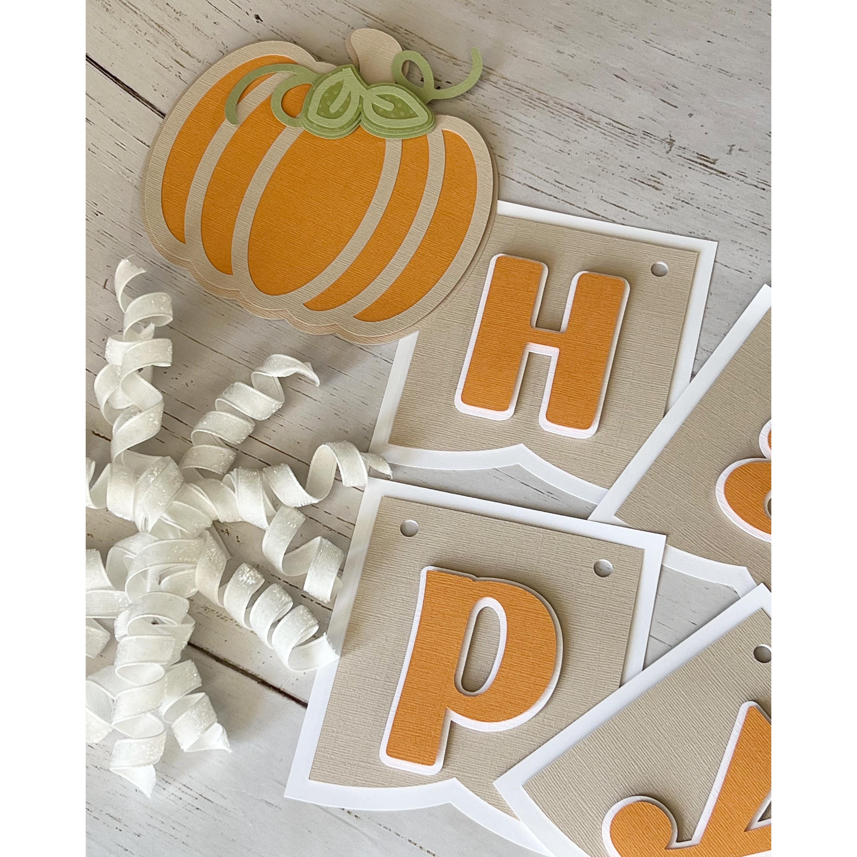 Pumpkin Happy Birthday Banner|sweet Little Pumpkin Banner| Pumpkin ...