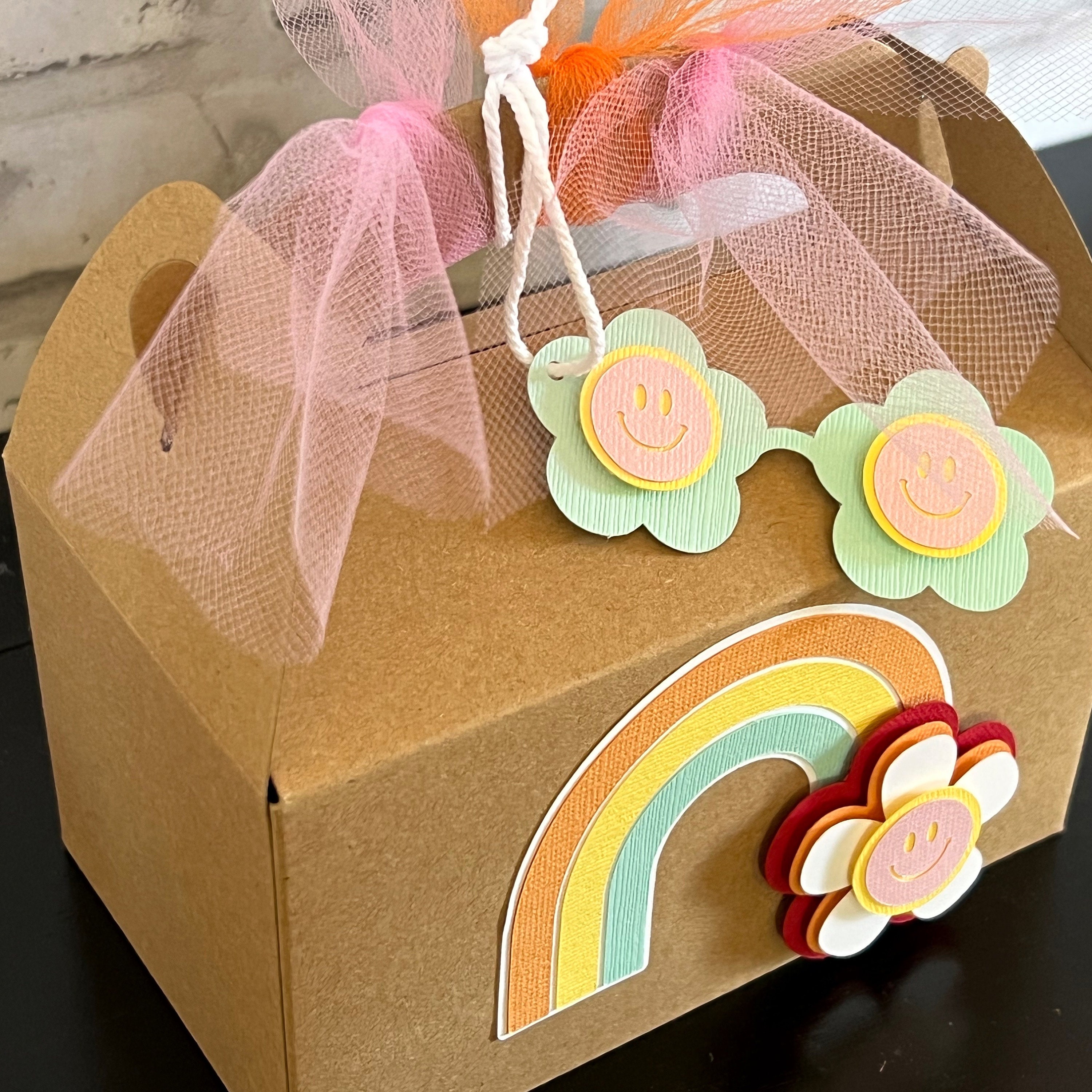 Groovy Party Favor Boxes, Hippie Party Favor Boxes, 70's Party Favor ...
