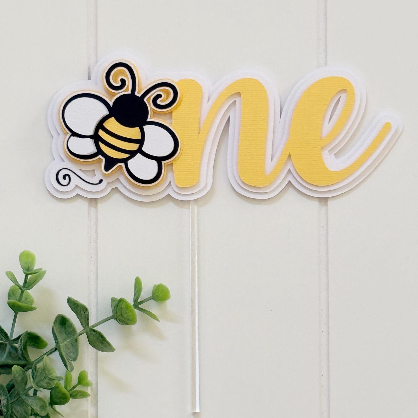 Bee Birthday Cake Topper|one Bee Cake Topper|one Cake Topper|bee Day ...
