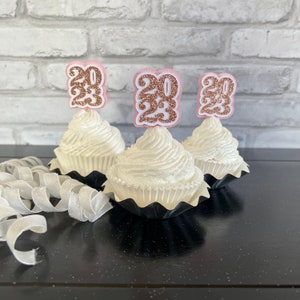 Graduation 2023 Cupcake Topper in Pink2023 Cupcake - Etsy