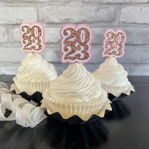 Graduation 2023 Cupcake Topper in Pink2023 Cupcake - Etsy