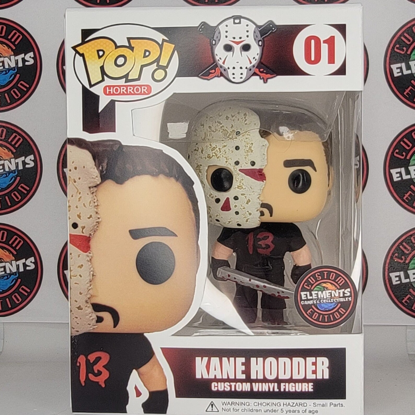 Kane Hodder Custom Funko Pop Vinyl Figures With Box PRE ORDER - Etsy