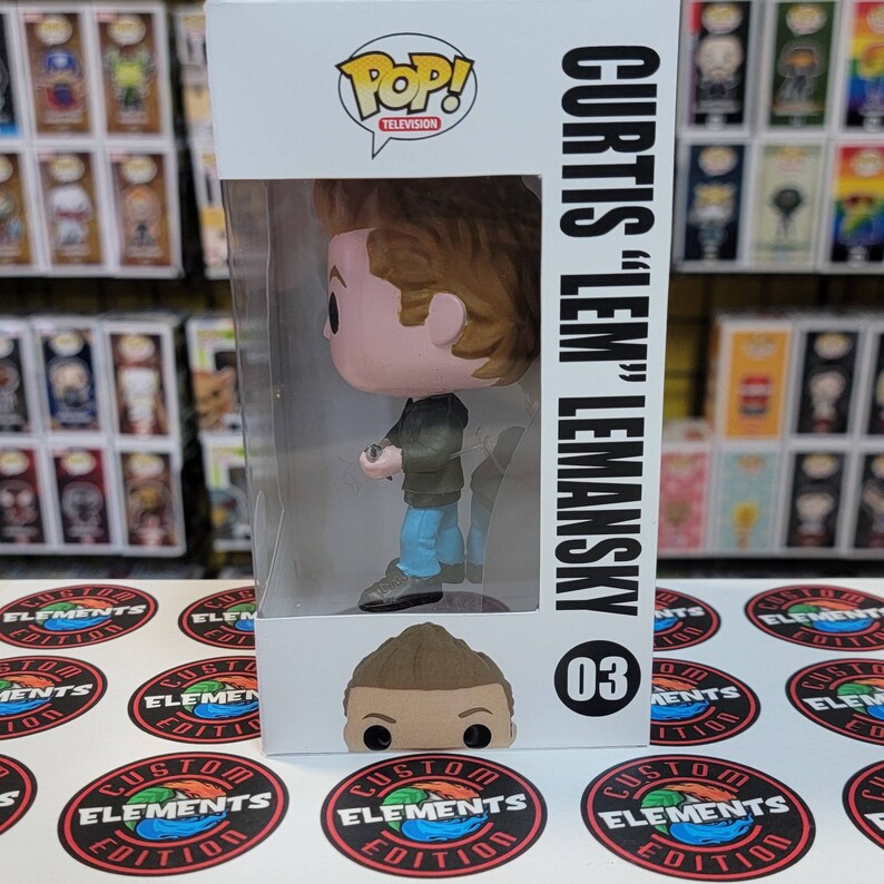 Curtis LEM Lemansky the Shield Strike Team Custom Funko Pop Vinyl ...
