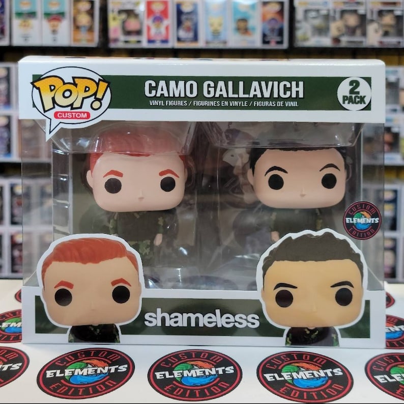 Camo Gallavich Custom Funko Pop Vinyl Figures With Box PRE ORDER - Etsy