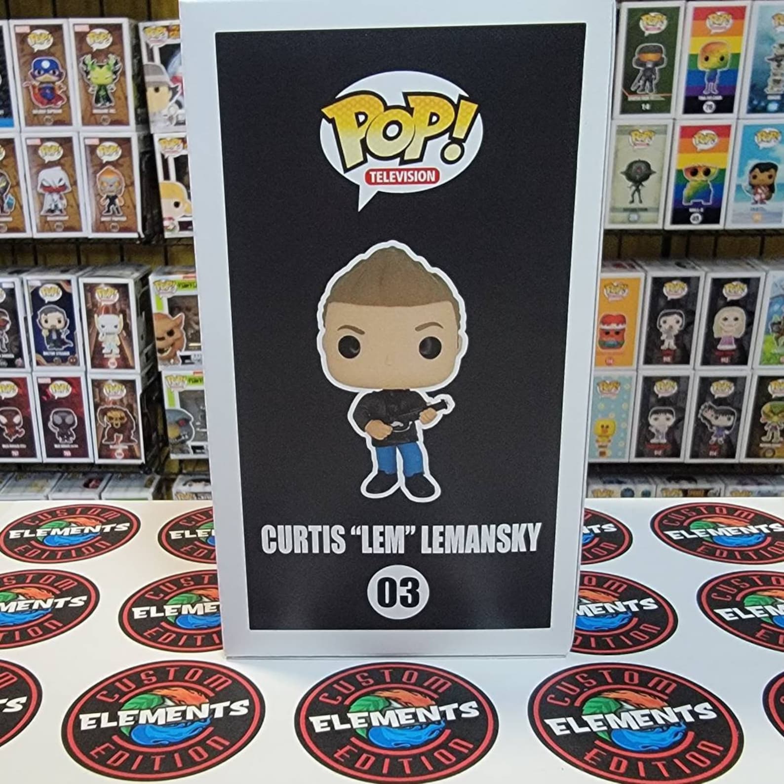 Curtis LEM Lemansky the Shield Strike Team Custom Funko Pop Vinyl ...