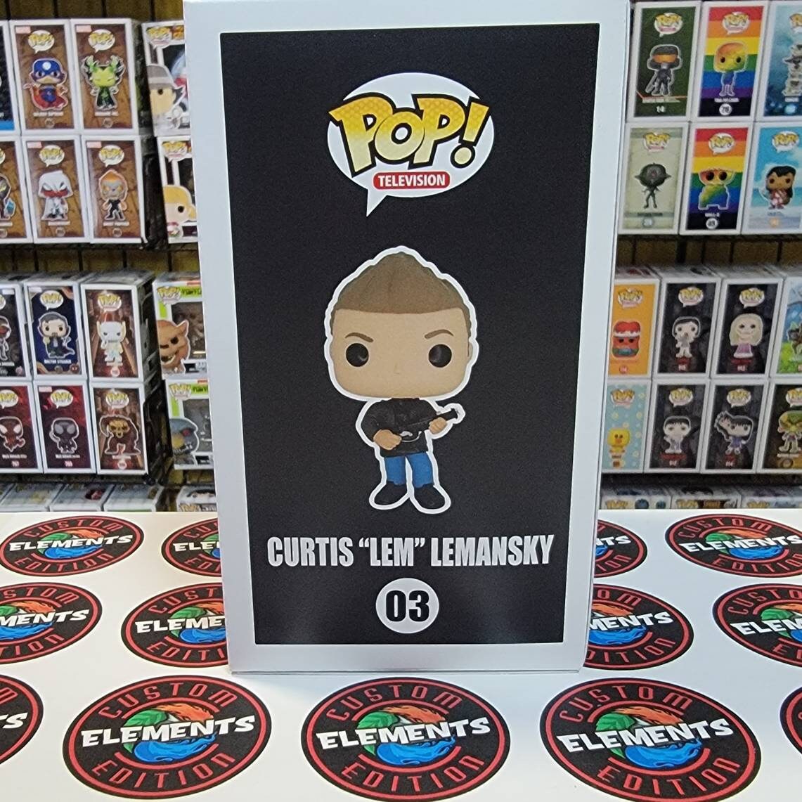 Curtis LEM Lemansky the Shield Strike Team Custom Funko Pop Vinyl ...