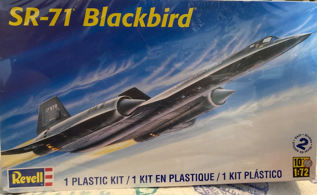 Revell SR-71 Blackbird Model Kit NEW Still Sealed 1/72 Scale Model With Box Summer 2024 Sale ...