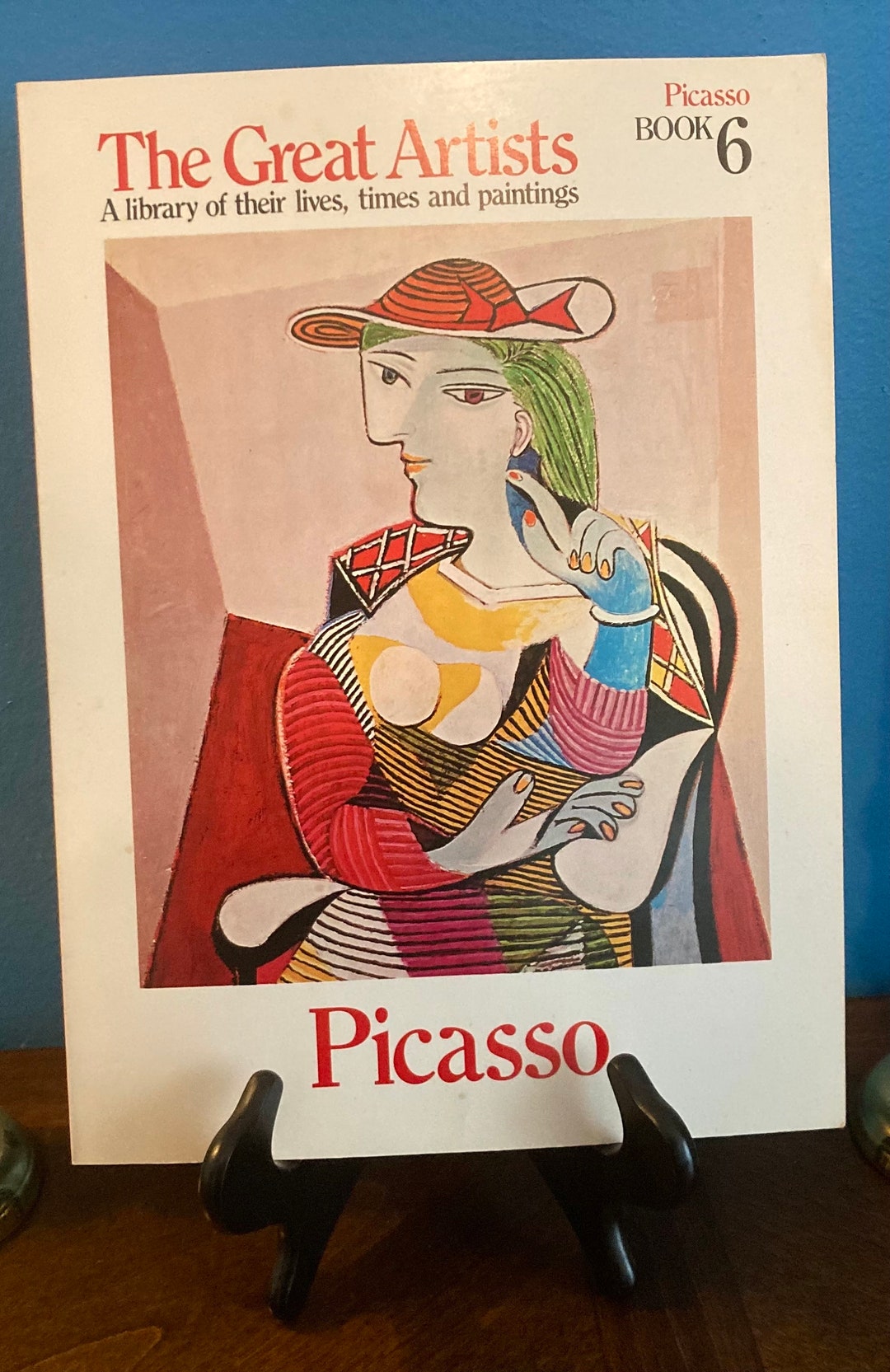 Picasso the Great Artists Book 6 Series VINTAGE 1978 Large Prints ...