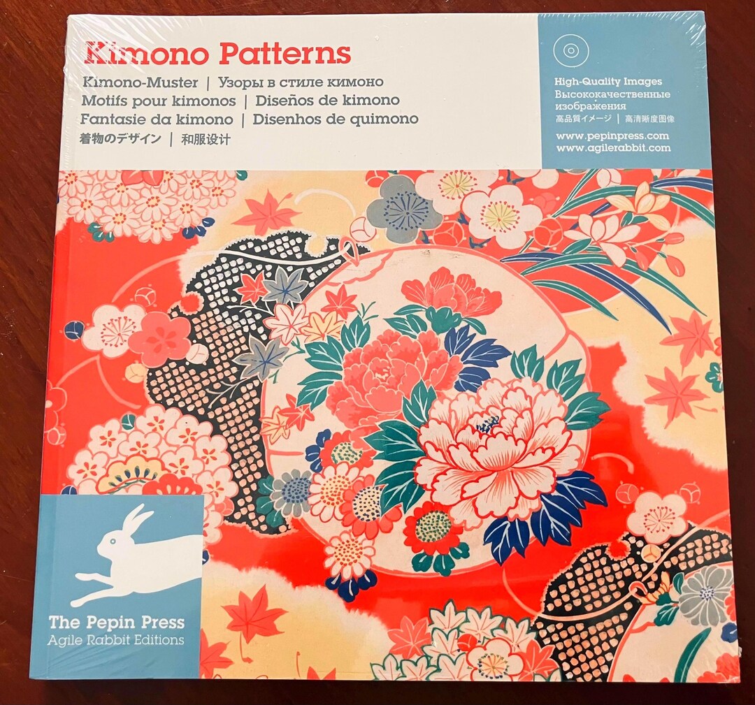 Kimono Patterns Craft Book | Vintage Japanese Designs (CD Included) - Etsy