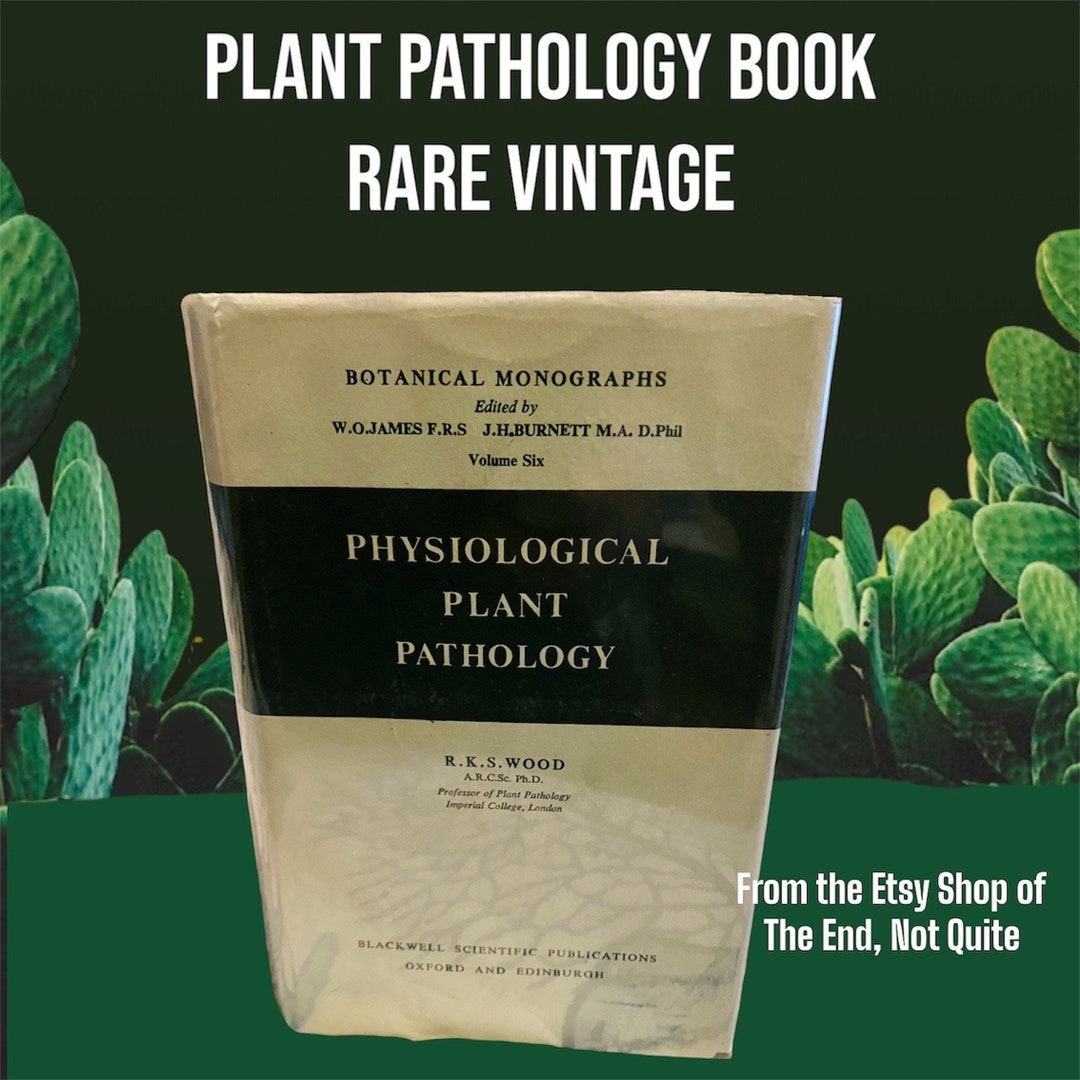 Rare Vintage Physiological Plant Pathology Hardcover - 1967 Botanical ...