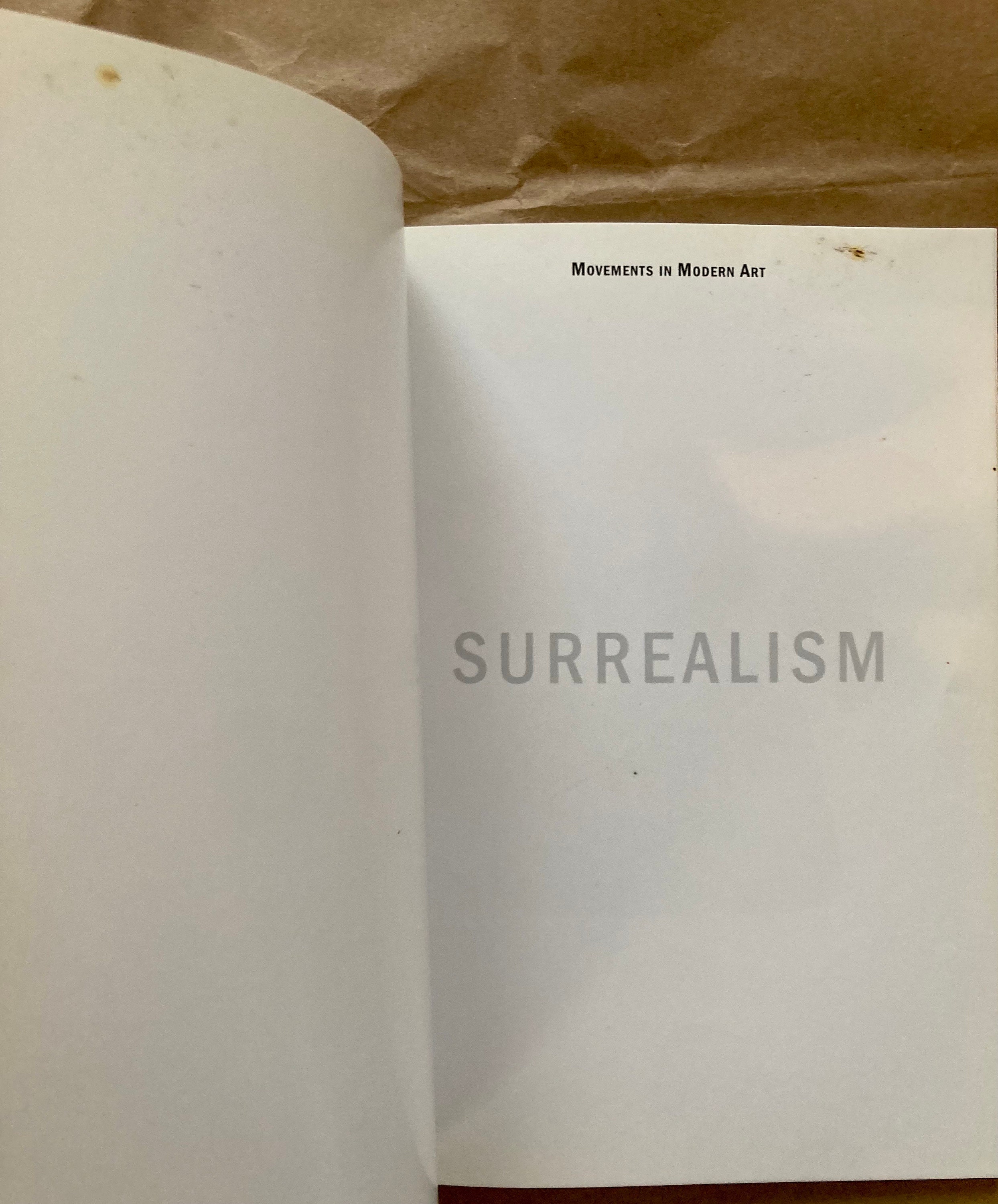 SURREALISM by Fiona Bradley Tate Museum Book London 1997 Modern Art ...