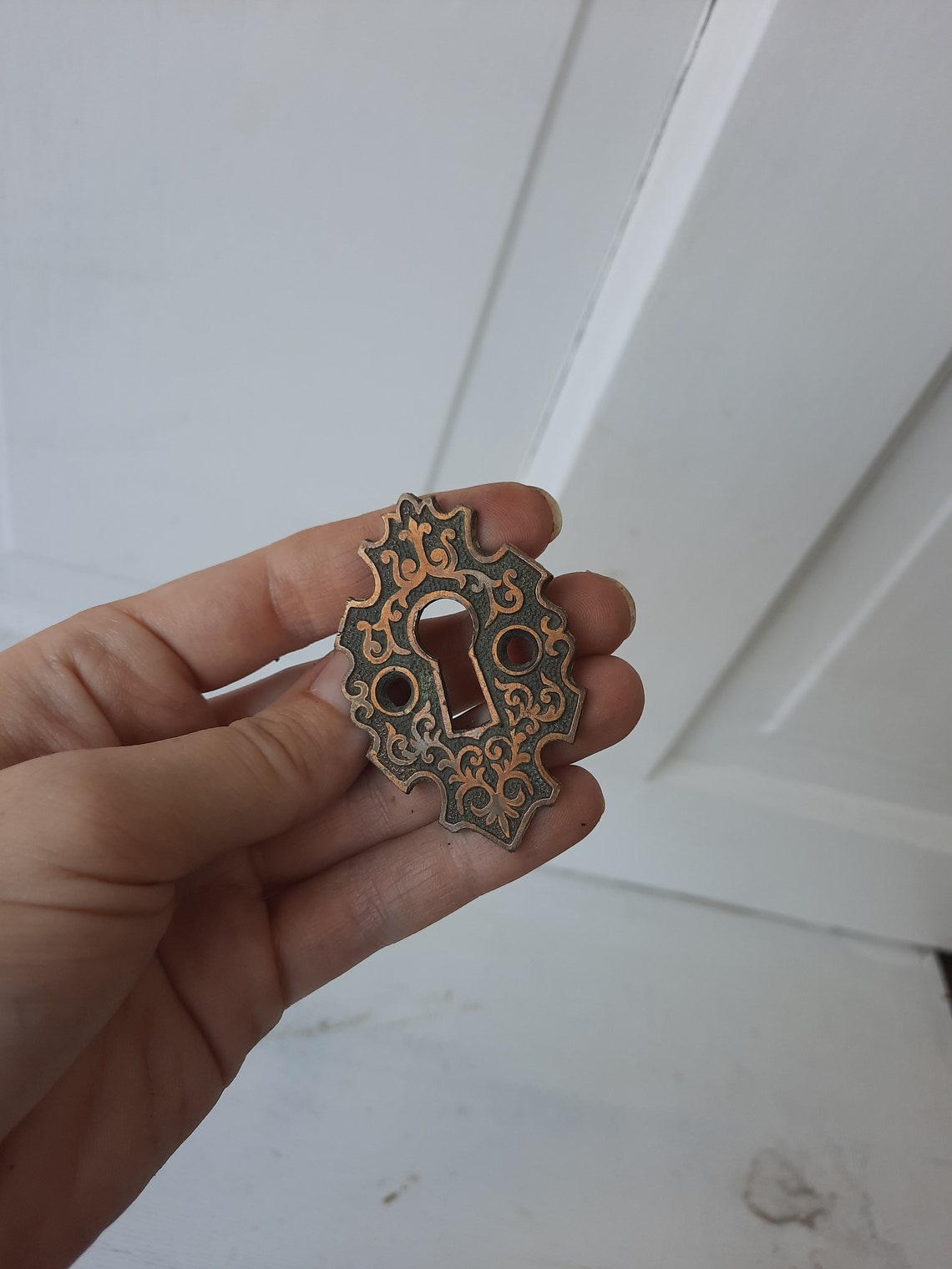 Fancy Antique Key Hole, Bronze Key Hole, Key Hole Cover, Key Escutcheon ...