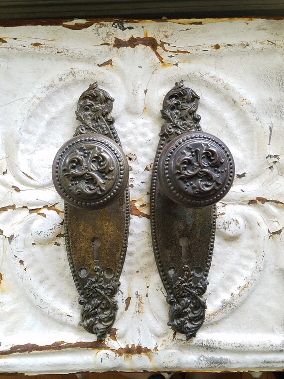 Victorian Hardware Antique Door Knobs Old Door Hardware | Etsy