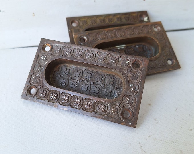 Madras Pattern Bronze Sash Lift, Window Pull Handle for Wood Window ...