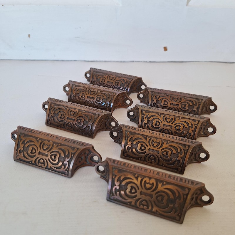 Cast Iron Bin Pulls - Etsy