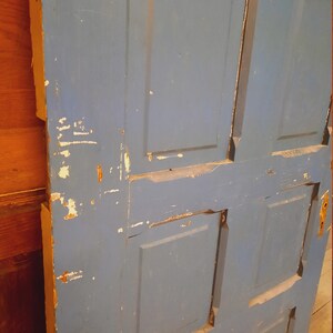 34" Italianate Door, Large Antique Door, Solid Wood Door, Chamfered ...