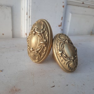 Large Set Oval Door Knobs, Vintage Oval Knobs, Victorian Doorknobs, Antique Oval Knobs, Antique ...