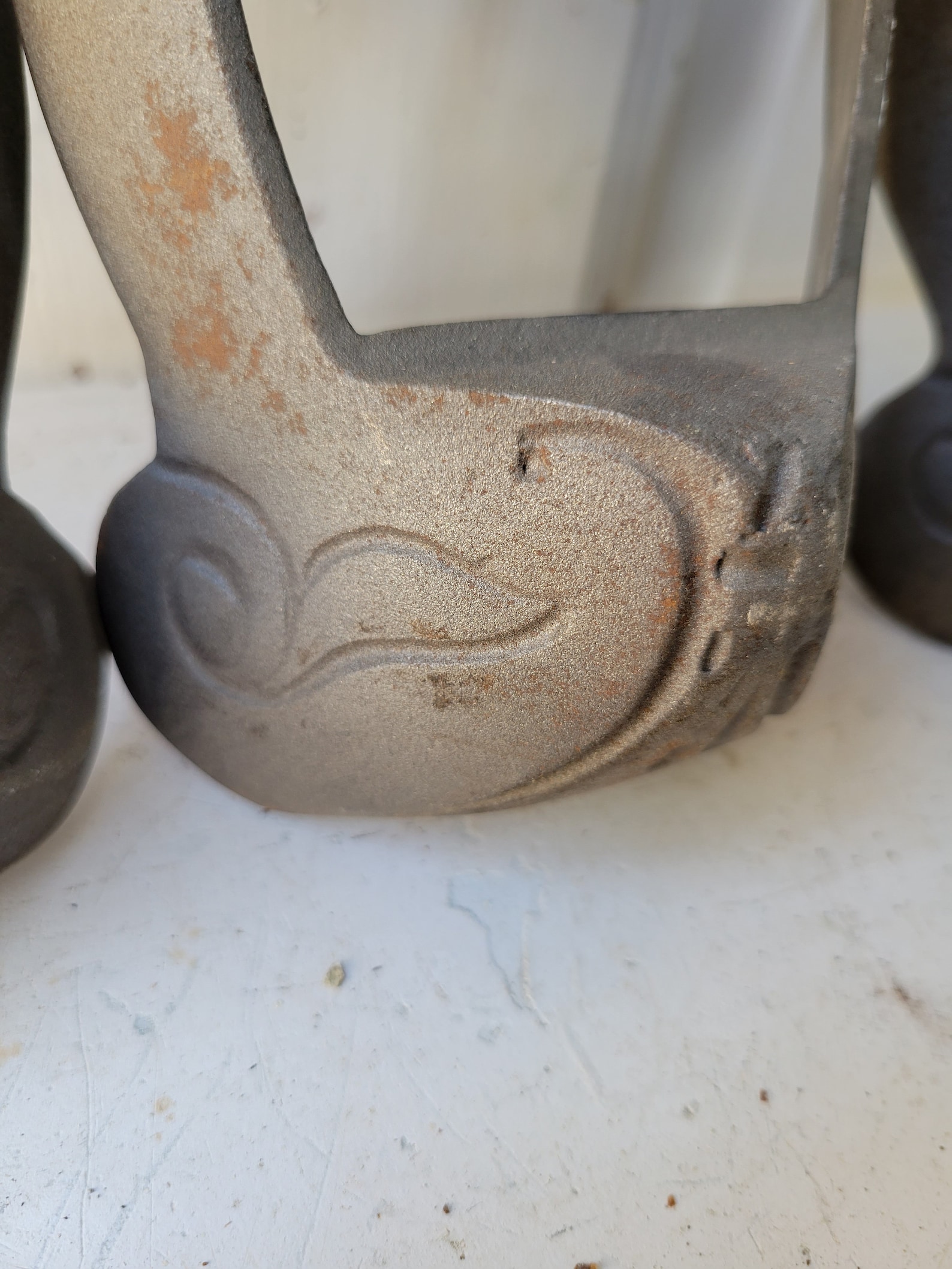 Cast Iron Feet Cast Iron Legs Antique Stove Legs Iron | Etsy