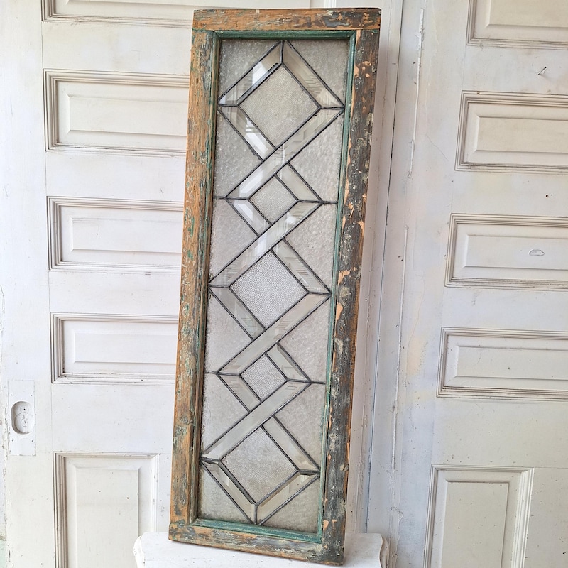 Leaded Glass Panel - Etsy