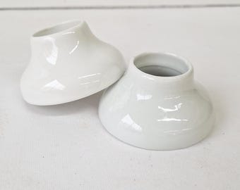 1 1/4" Vintage Pair Porcelain Toilet Bolt Covers, Antique Bolt Cover ...