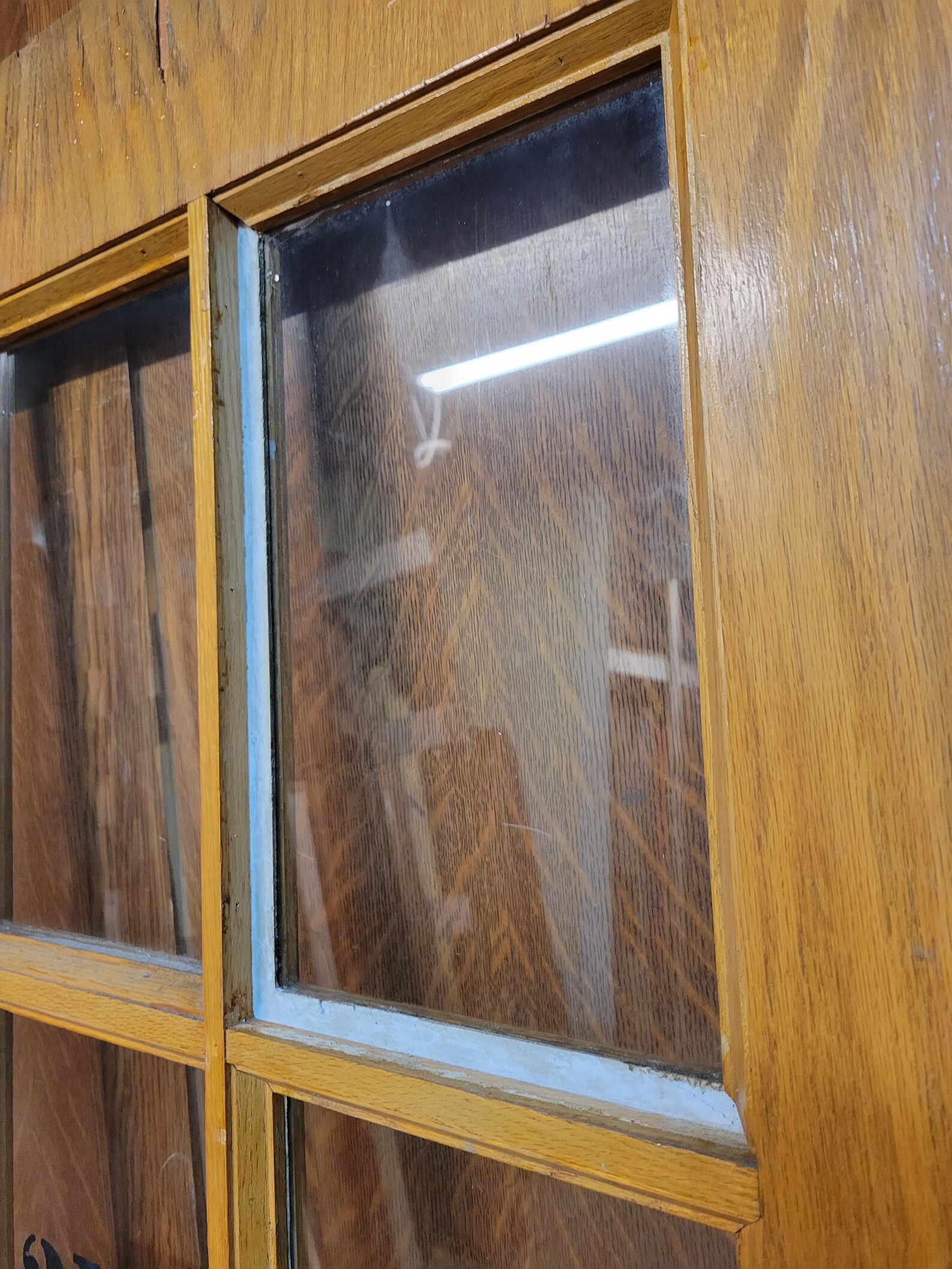36" Vintage Wood Door, Vintage Office or Entry Door, Salvaged Wood Door ...