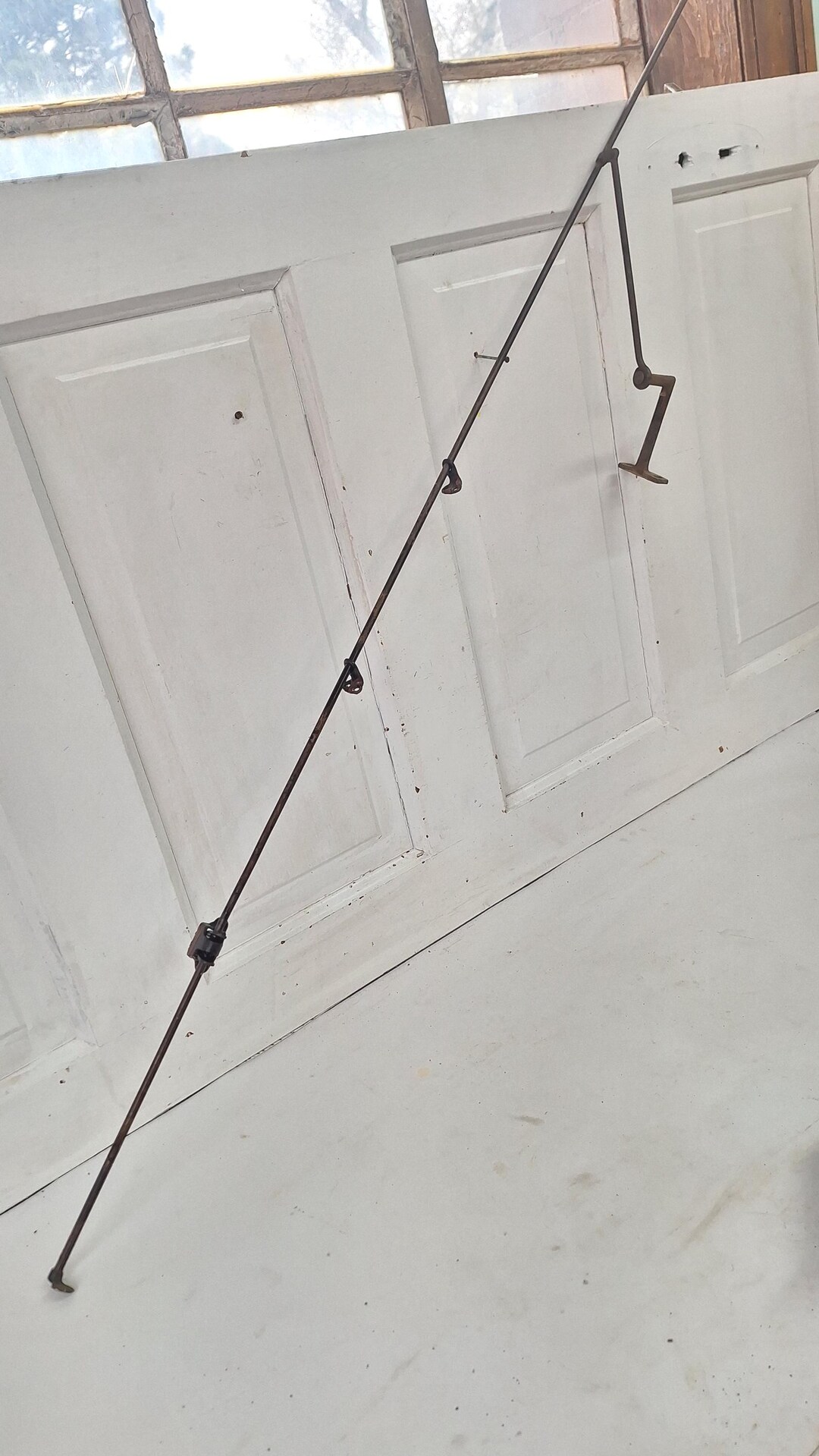 48" Antique Transom Window Rod, Transom Opener Hardware - Etsy