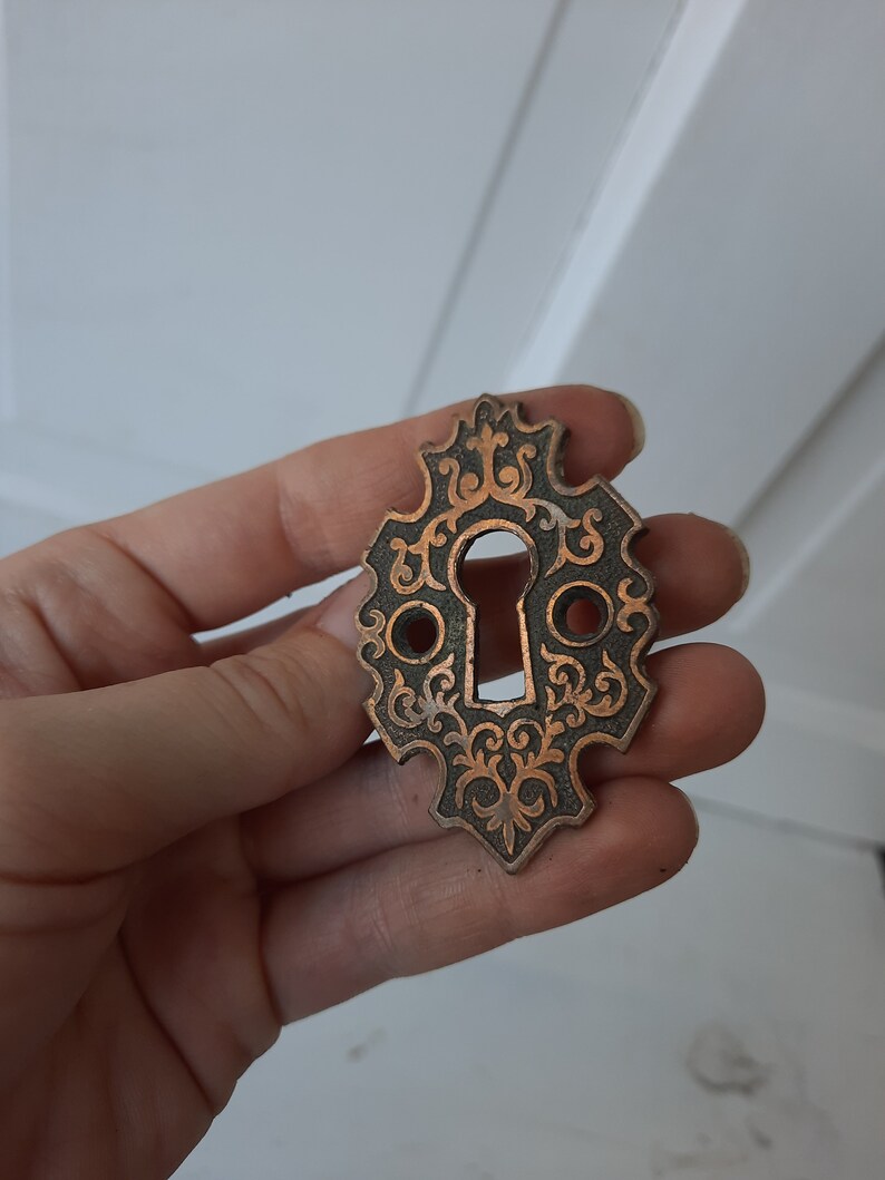 Fancy Antique Key Hole, Bronze Key Hole, Key Hole Cover, Key Escutcheon ...