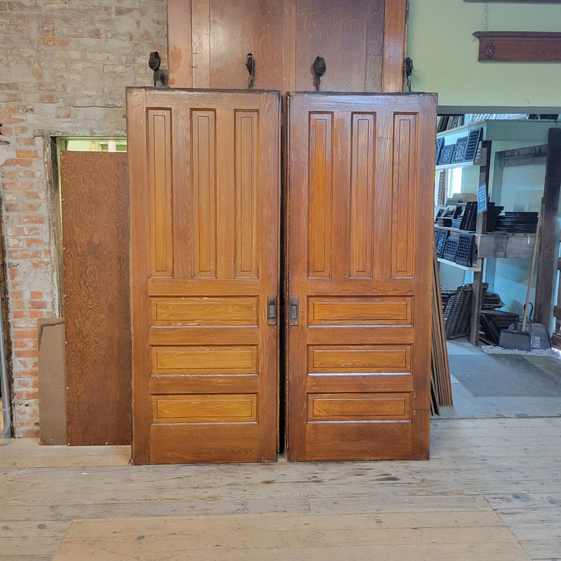 Salvage Interior Door Set - Etsy