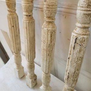 10 Antique Balusters, Antique Spindles, Staircase Railing, Stair ...