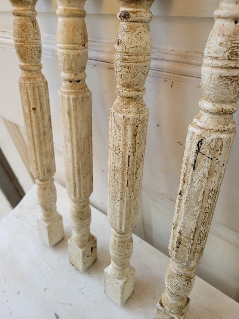 10 Antique Balusters Antique Spindles Staircase Railing - Etsy