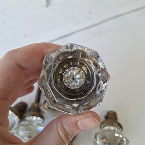 Antique Glass Knobs, Glass Door Knobs, Octagonal Knobs, Bubble Glass Knobs, 8 Point Knobs ...