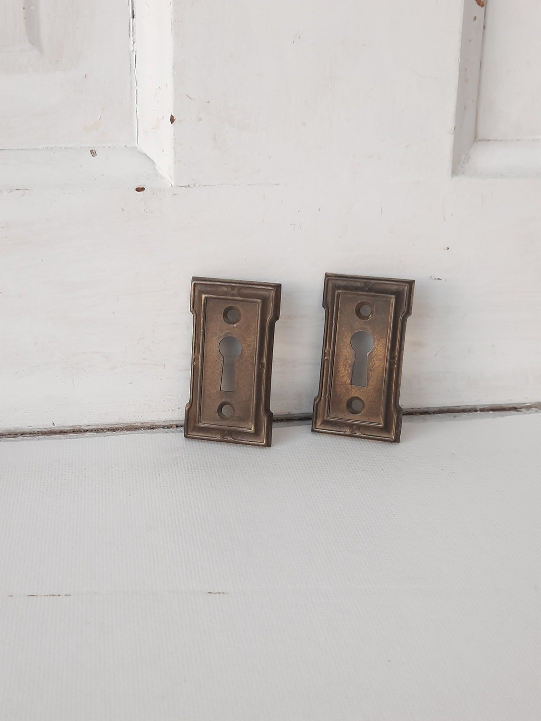 Antique Key Holes, Escutcheon, Antique Cast Iron Keyhole, Ornate ...