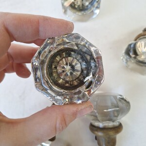 Antique Glass Knobs, Glass Door Knobs, Octagonal Knobs, Bubble Glass Knobs, 8 Point Knobs ...