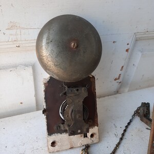 Antique Doorbell, Mechanical Doorbell, Vintage Door Bell, Pull Doorbell ...