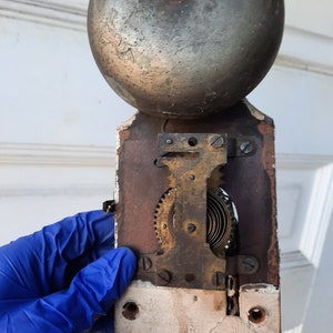 Antique Doorbell, Mechanical Doorbell, Vintage Door Bell, Pull Doorbell ...