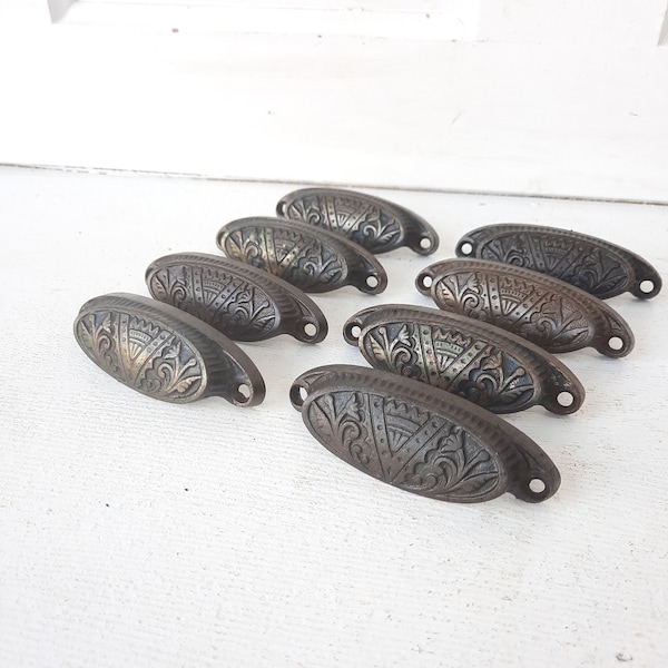 Cast Iron Bin Pulls - Etsy
