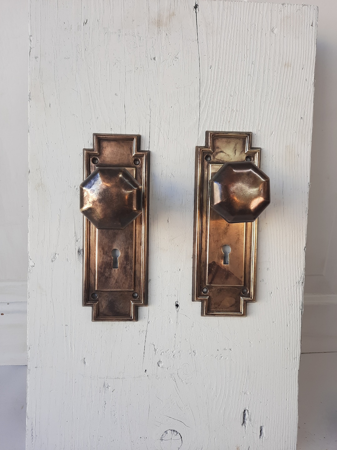 Craftsman Hardware, Deco Door Plates, Brass Escutcheons, Key Hole ...