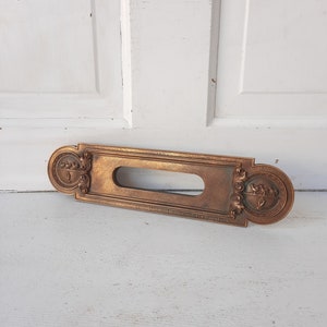 Chicken Design Bronze Letter Slot, Fancy Antique Mail Post Slot ...