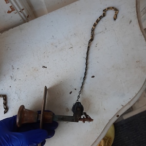 Antique Doorbell, Mechanical Doorbell, Vintage Door Bell, Pull Doorbell ...