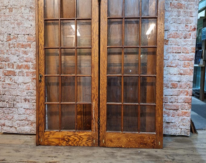 59" French Door Pair, Set of French Double Glass Doors,french Doors ...