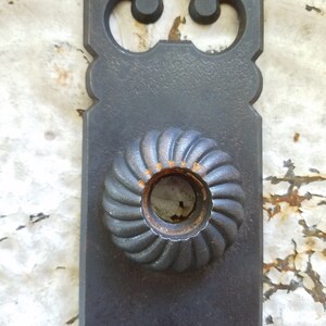 Exterior Door Plate Antique Door Plate Double Keyhole Two - Etsy