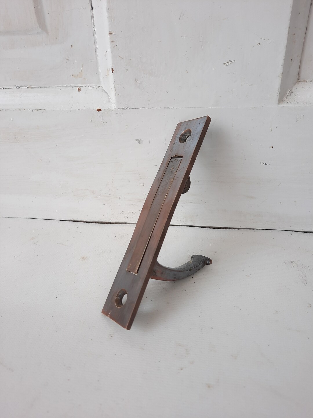 Antique Bronze Pocket Door Pop-out Handle or Pull, Swing Out Sliding ...