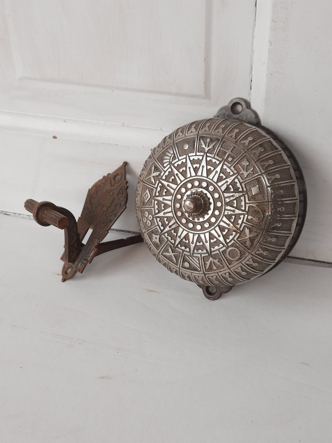 Antique Doorbell, Mechanical Doorbell, Vintage Door Bell, Pull Doorbell ...