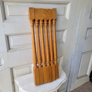 6 Antique Balusters Antique Spindles Staircase Railing - Etsy