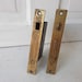 Double Pocket Door Hardware Set, Pocket Door Mortise Locks, Pocket Door ...