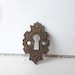 Fancy Antique Key Hole, Bronze Key Hole, Key Hole Cover, Key Escutcheon ...
