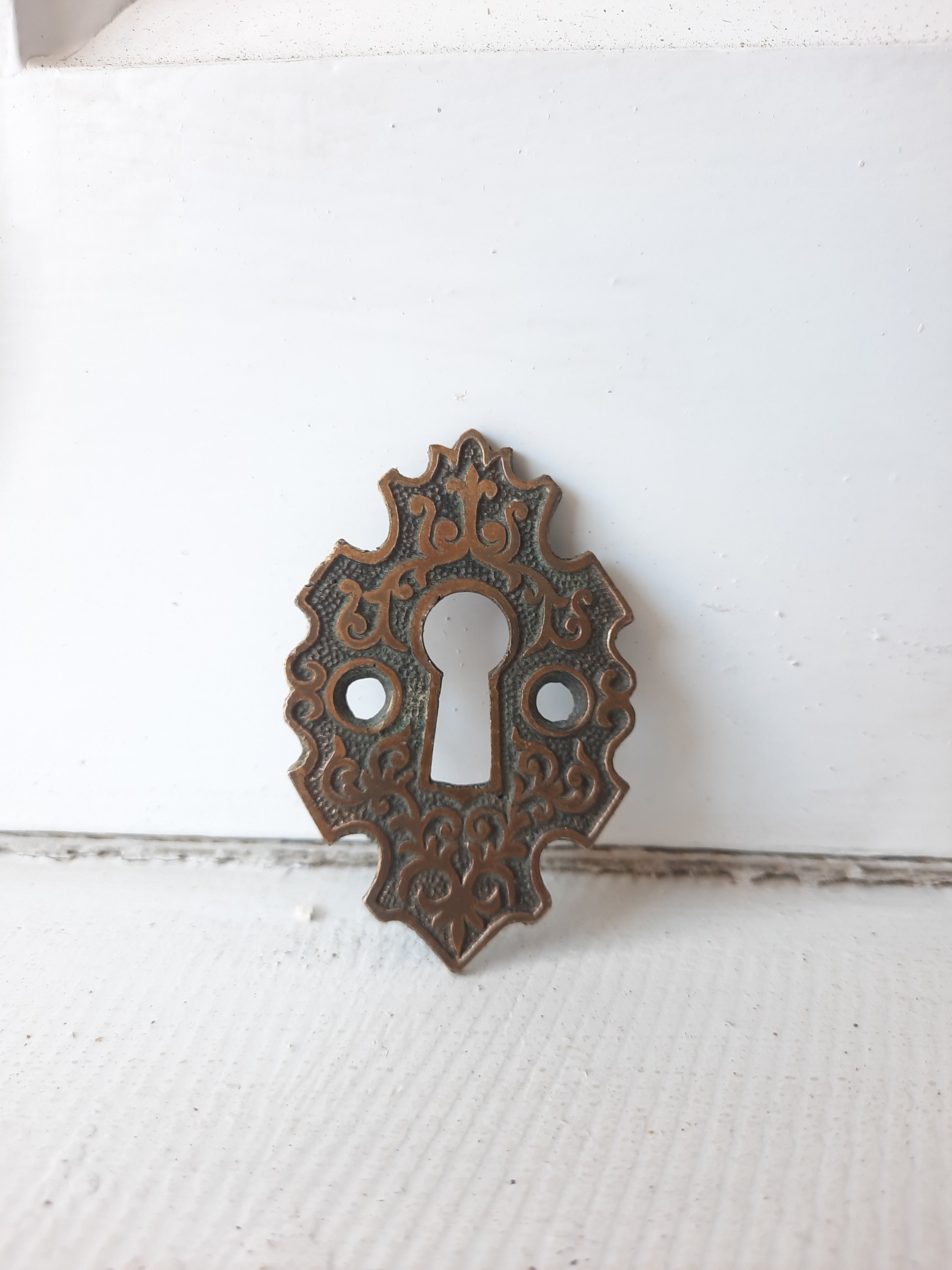 Fancy Antique Key Hole, Bronze Key Hole, Key Hole Cover, Key Escutcheon ...